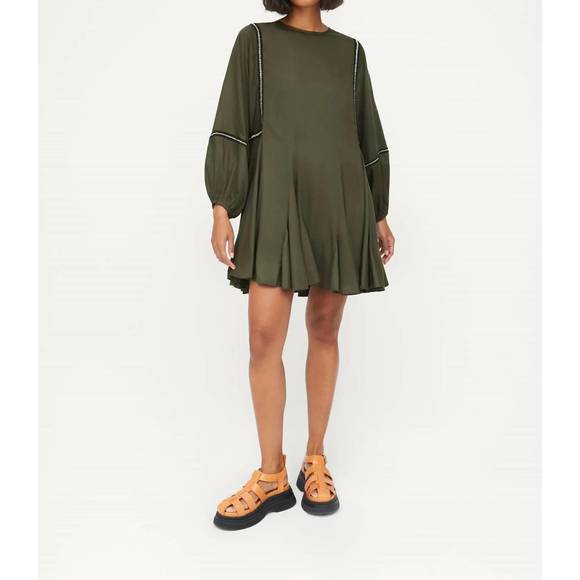 RHODE | Dresses | New Rhode Saskia Dress In Forest | Poshmark